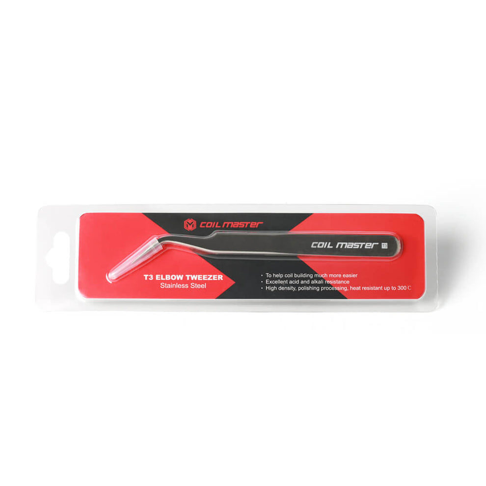 Coil Master T3 Elbow Tweezers – The Gourmet Vaper